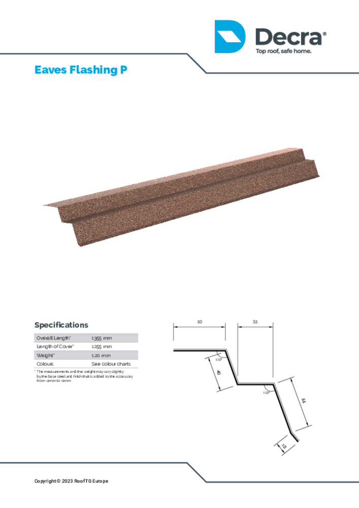 Tilbehør: ståltag siden 1957